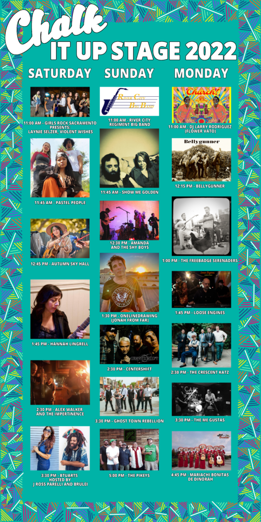 Live! Music Stage at Chalk It Up 2022! - Chalk It Up!